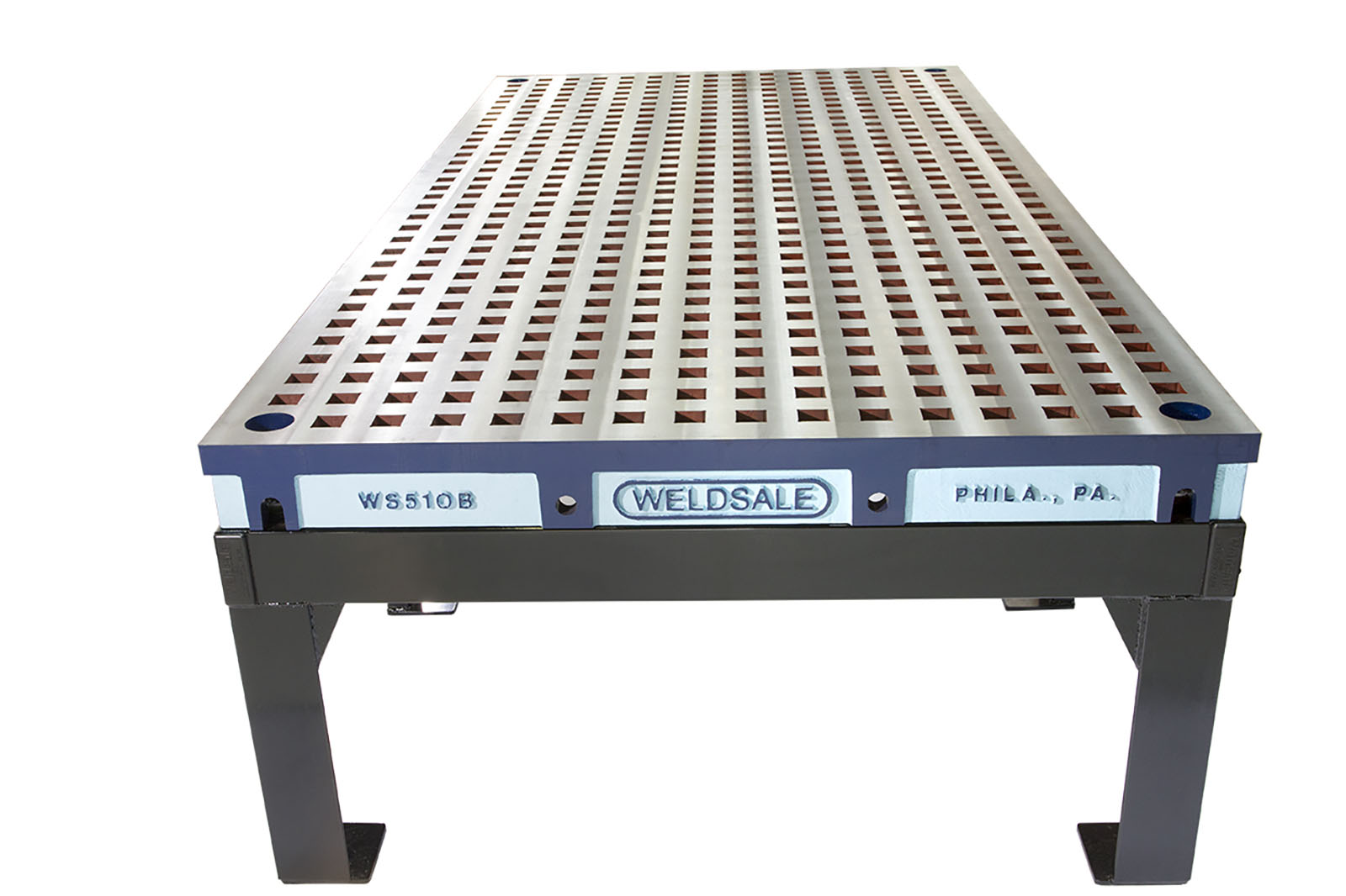 5 ft x 10 ft Bundle consists of WSC 510B Platen and WSC 510BNS Steel Stand Weldsale Welding Supplies Platens Tables
