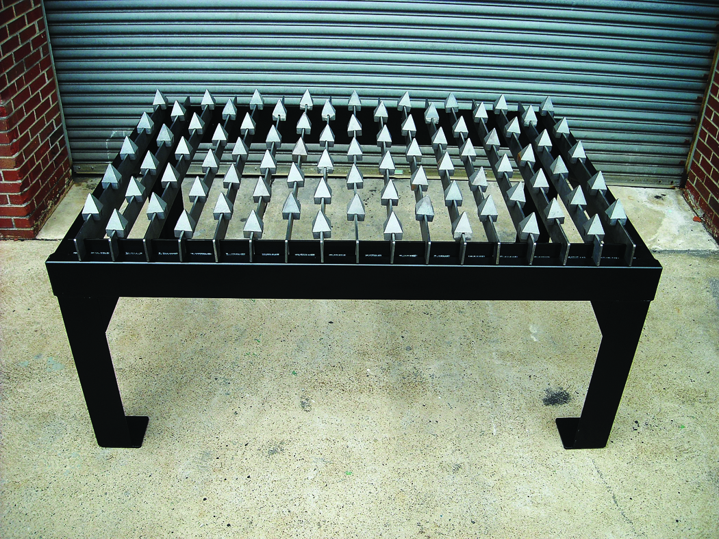 WSC-46TABLEPYR Cutting Table WITH 85 Pyramids | Weldsale | Welding ...